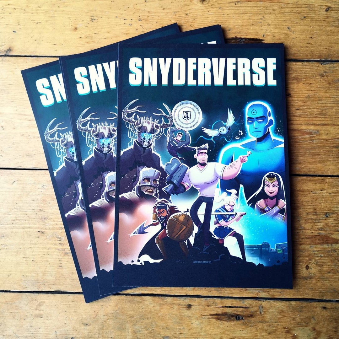 Zack Snyder Snyderverse A4 Art Print - Etsy