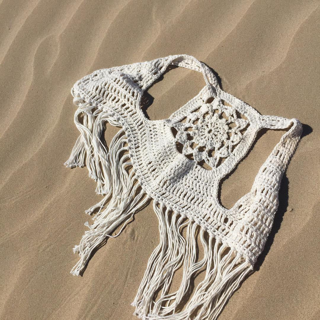 Boho Vest With Fringe Crochet Pattern/tutorial. Toddler, Child and ...