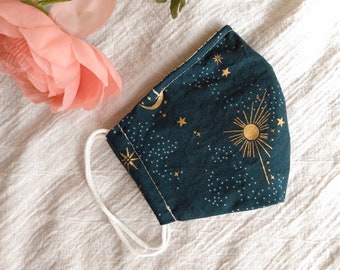Moon Face Mask | Etsy