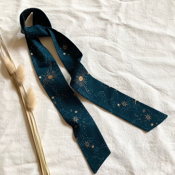 Moon and Stars Ribbon - Etsy