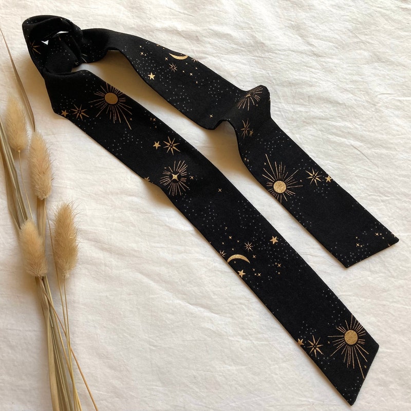 Moon and Stars Ribbon - Etsy