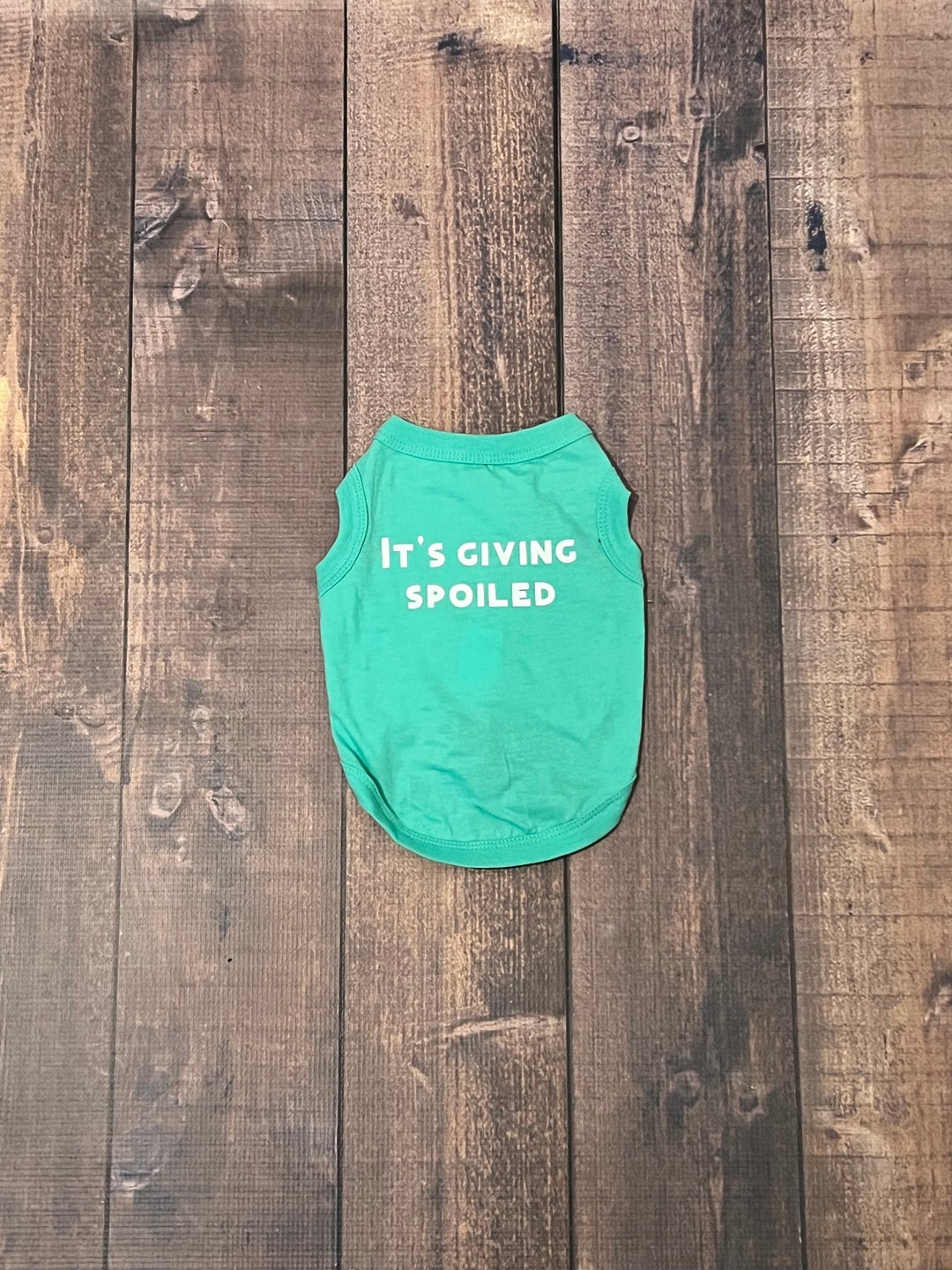 It's Giving Spoiled, Spoiled Dog, Dog Shirt, Dog Shirts, Clothes for ...