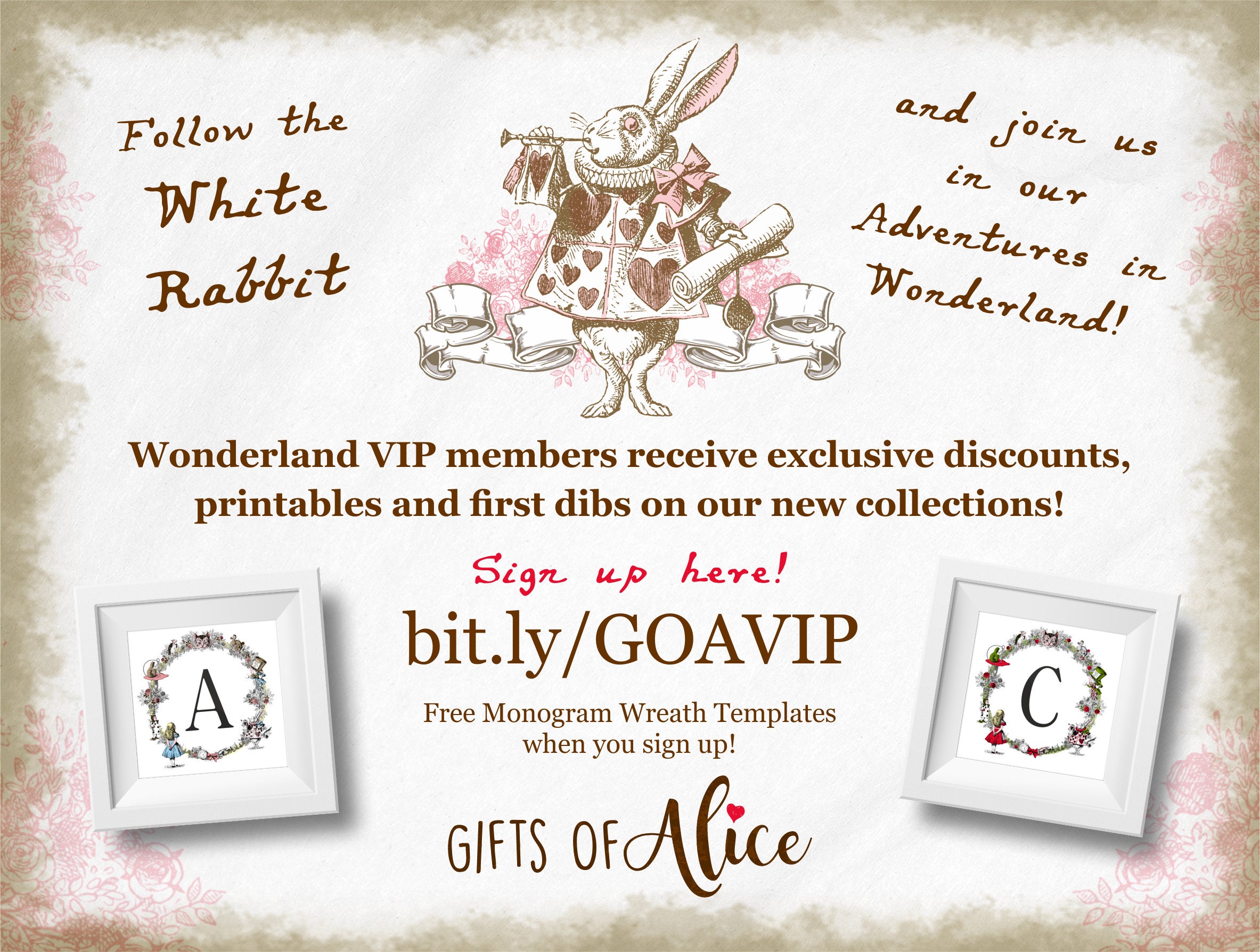 Eat Me Drink Me Tags Alice in Wonderland White Rabbit | Etsy UK