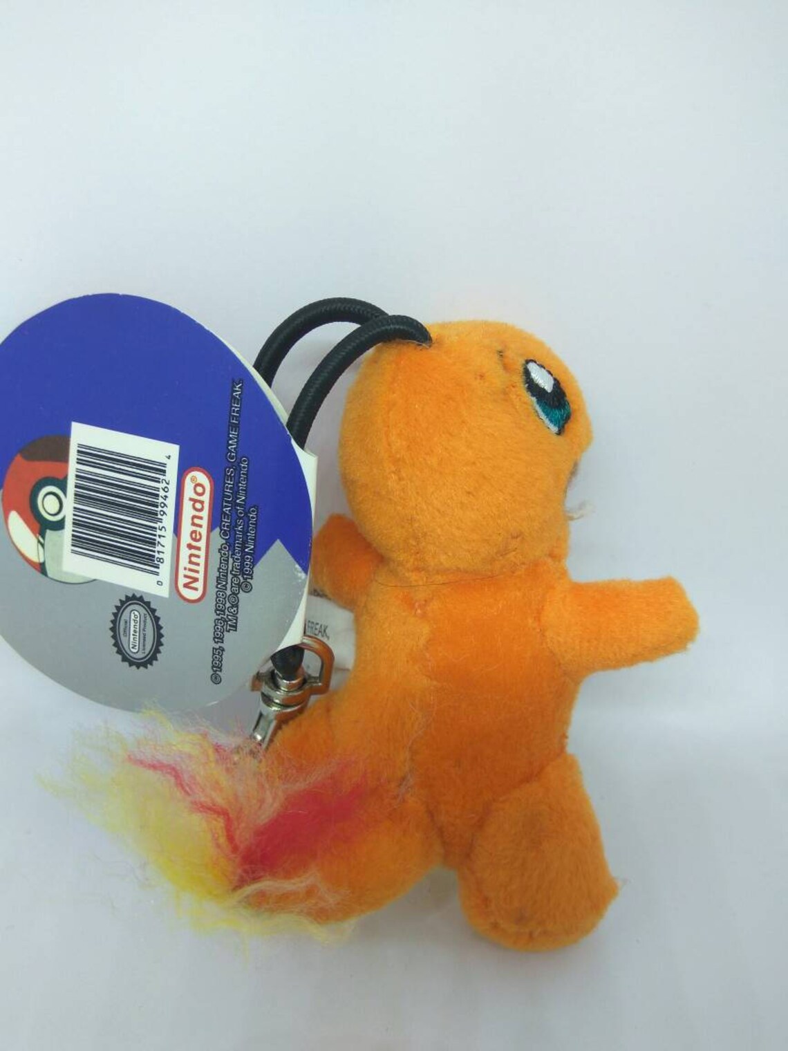 Charmander Pokemon original plush toy keychain / pendent | Etsy