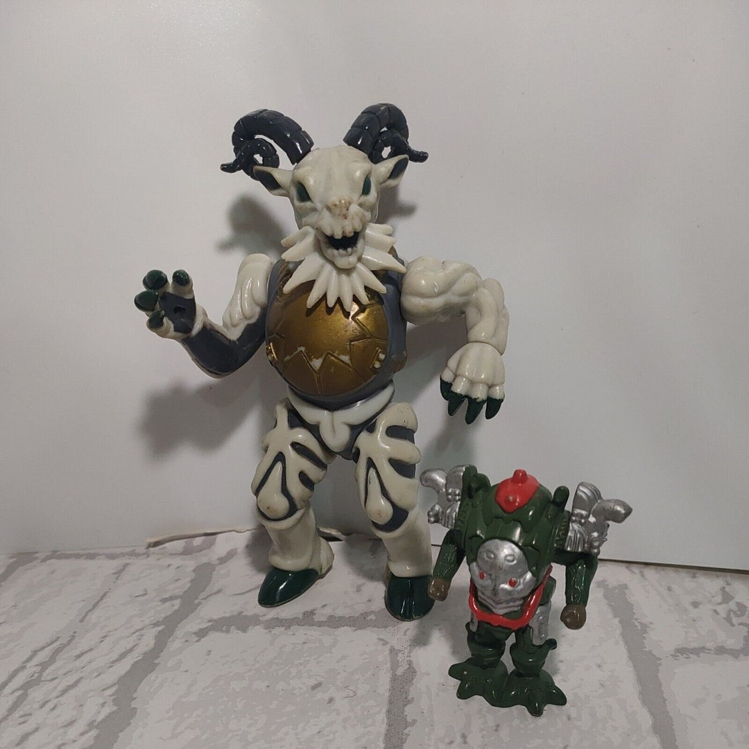 Vintage 1990s Mighty Morphin Power Rangers Villains Bundle Robogoat ...