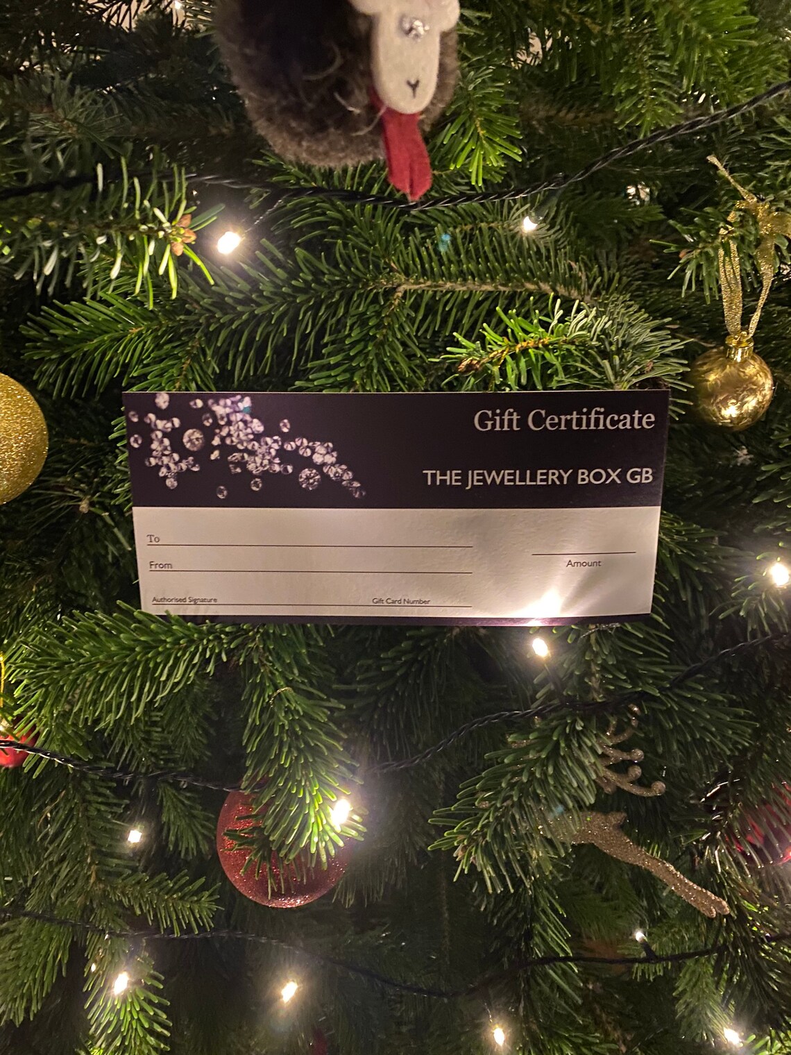 Gift Voucher for The Jewellery Box GB | Etsy