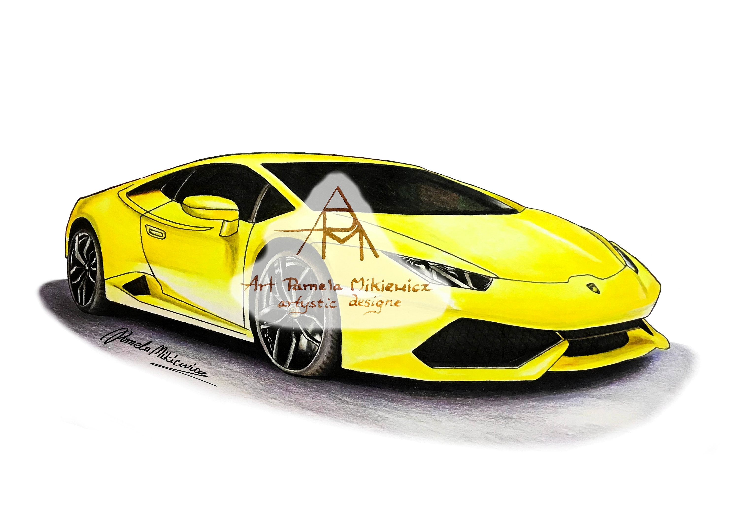 Sports Cars Drawings Lamborghini