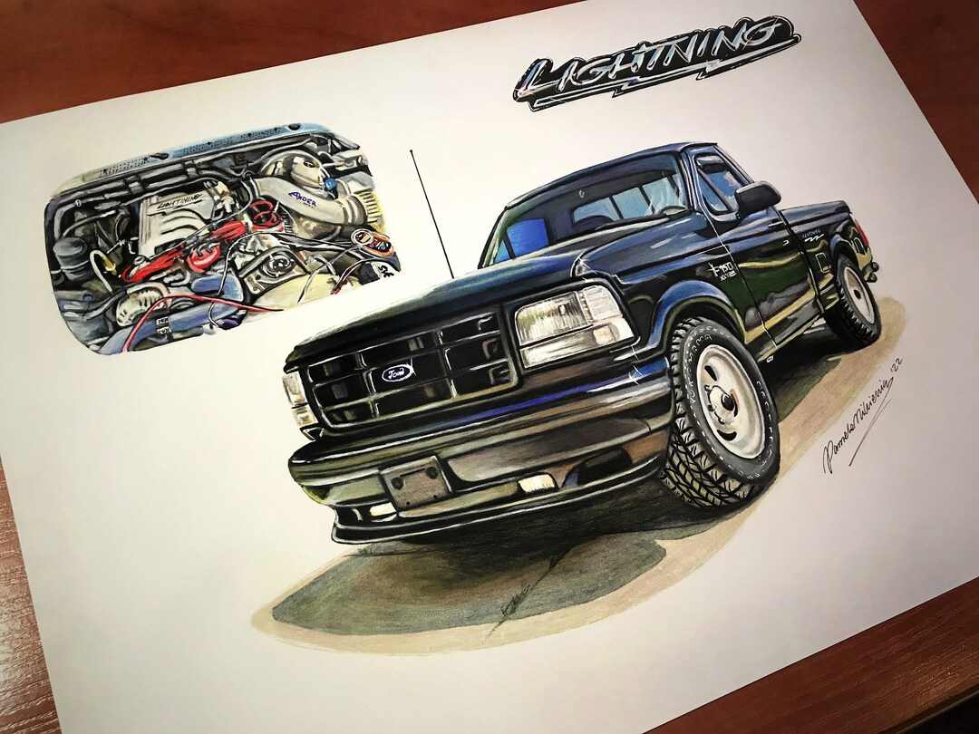 Car Drawing From Photo, Personalized Car Sketch Illustration, Custom ...