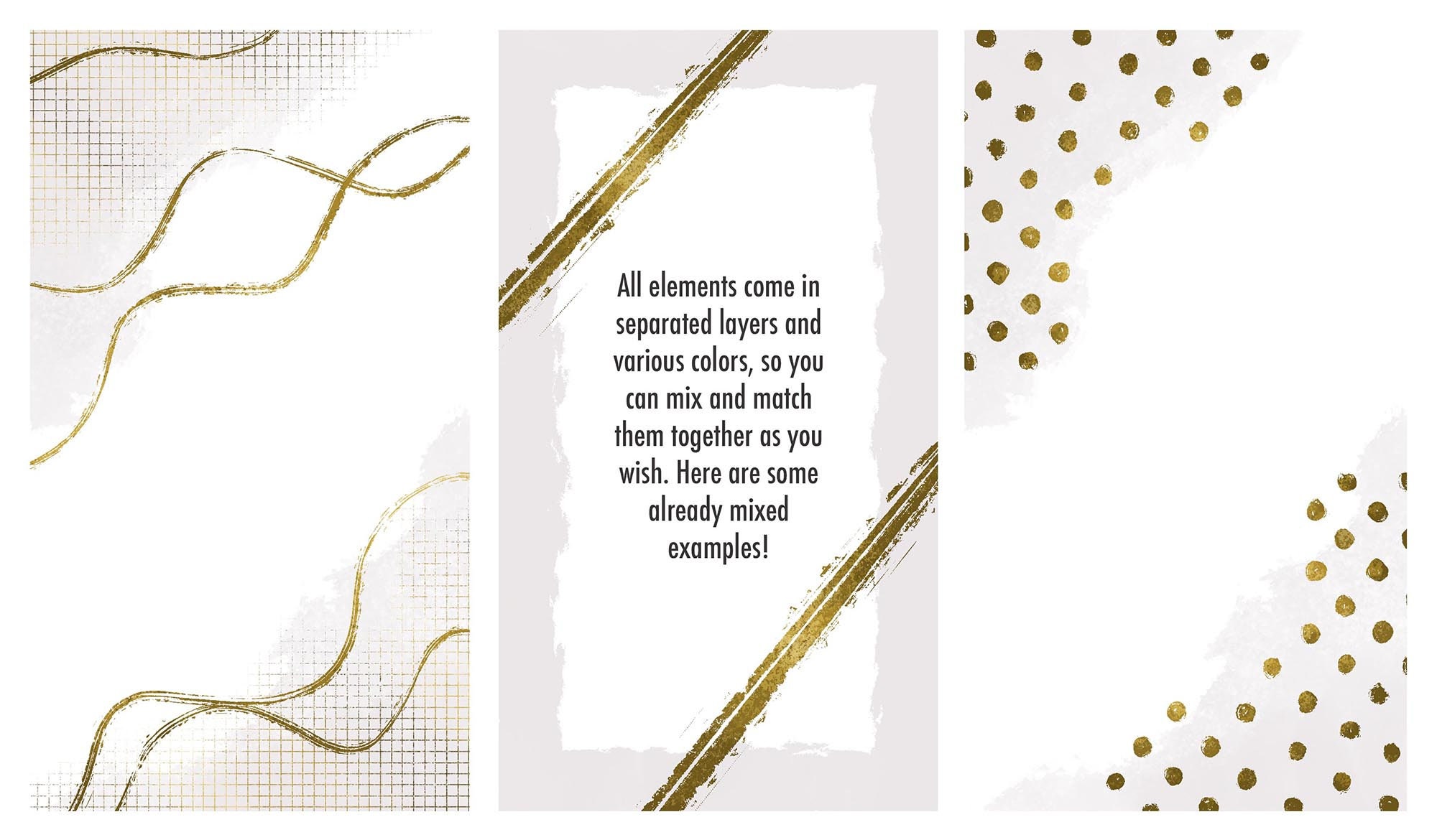 Instagram STORY STICKER Gold & Pastel Pack by Meikearts - Etsy