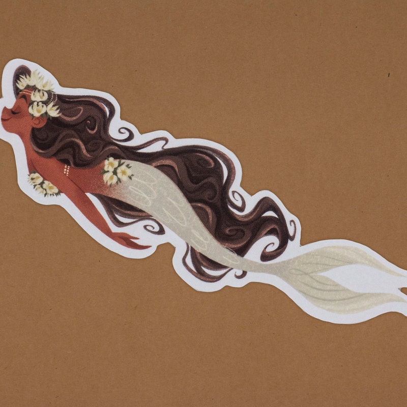 Mermaid Stickers - Etsy