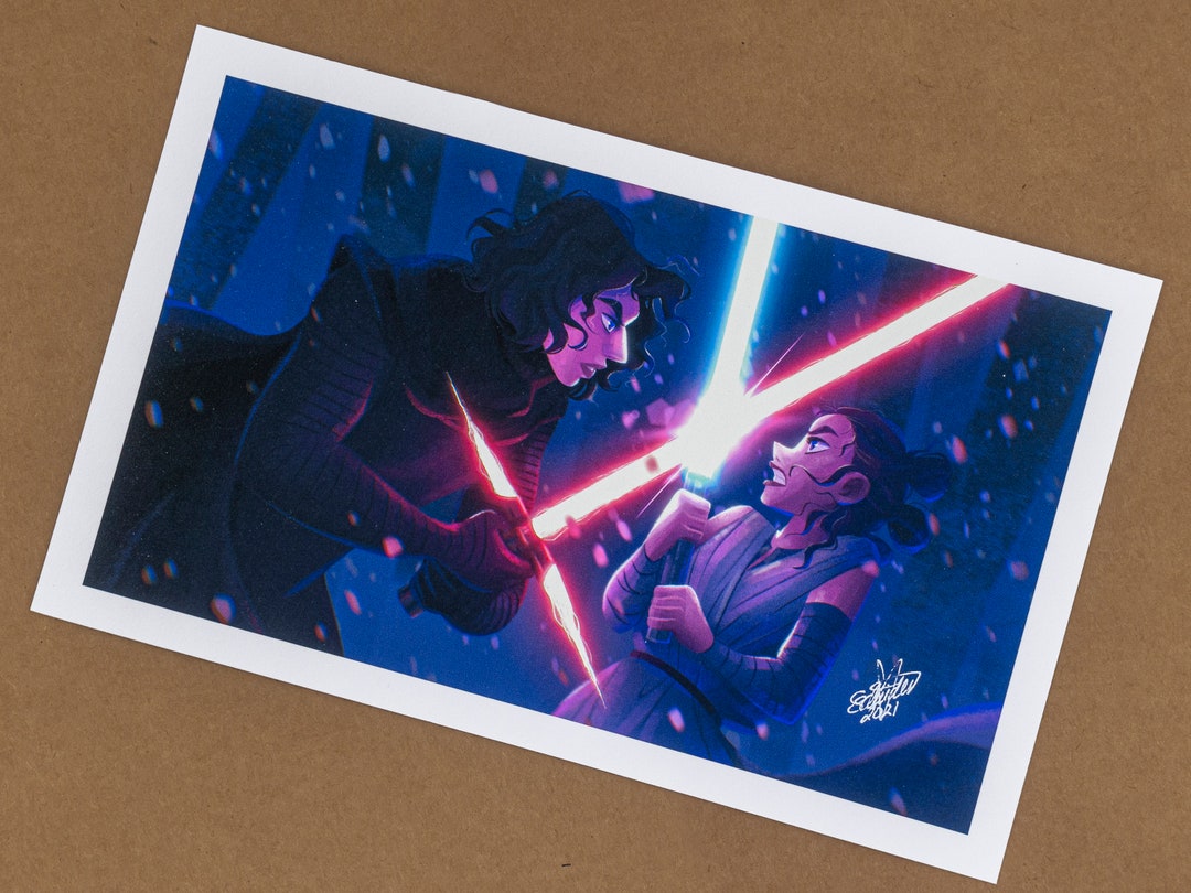 FORCE BATTLE Illustration Fineart Photo Print - Etsy