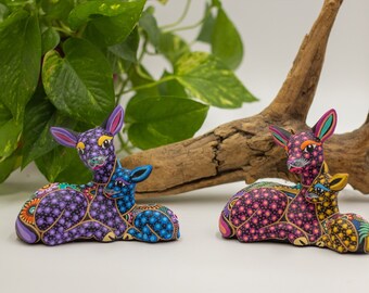 Folk Art Deer - Etsy