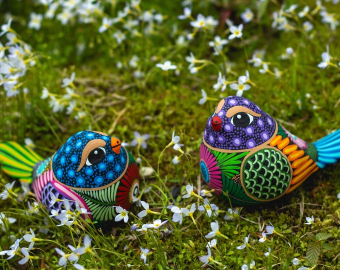 Garden Statue | Love Birds | Bird Statues | Set of 2 | Garden Gifts ...