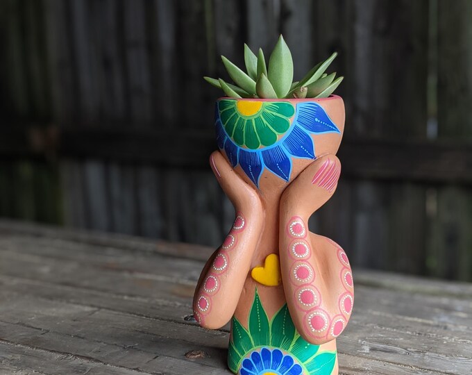 The Original Pot Head Planter | Home & Garden Decor | Garden Planter ...