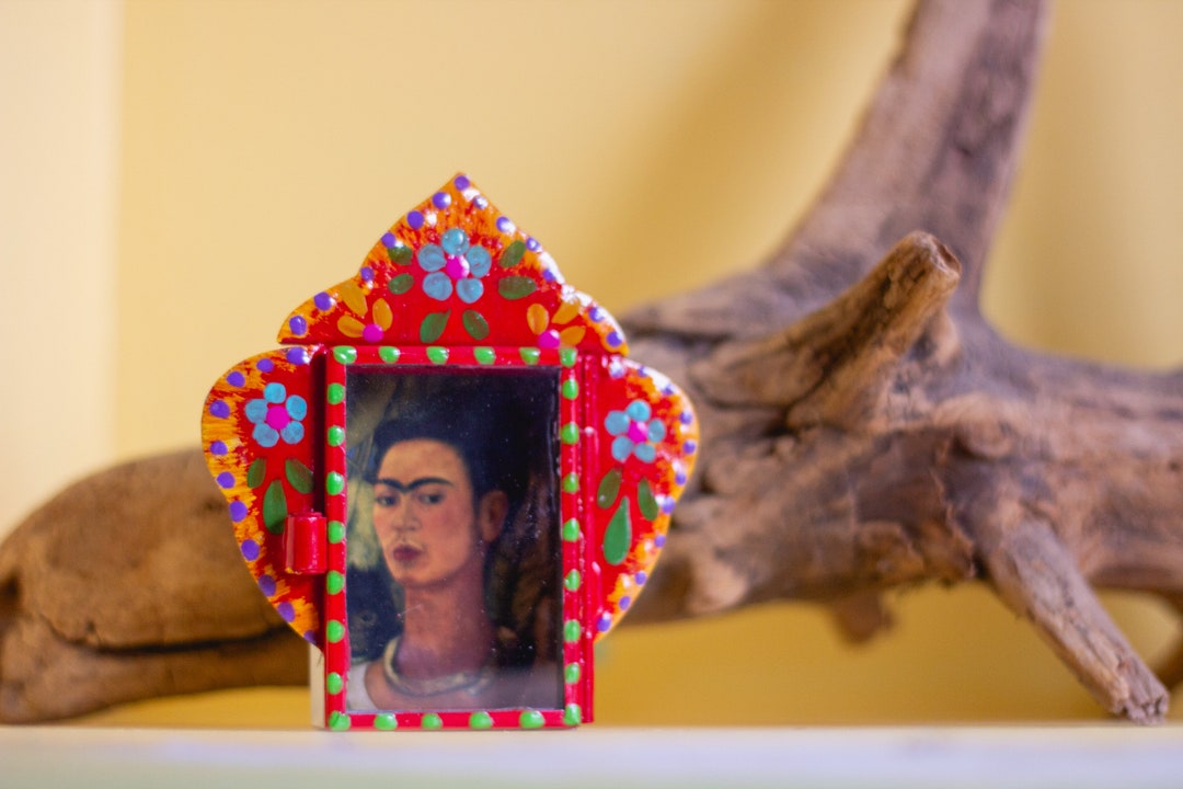Frida Kahlo Mini Nicho Shadowbox Mexican Art Home Decor Unique Gift ...