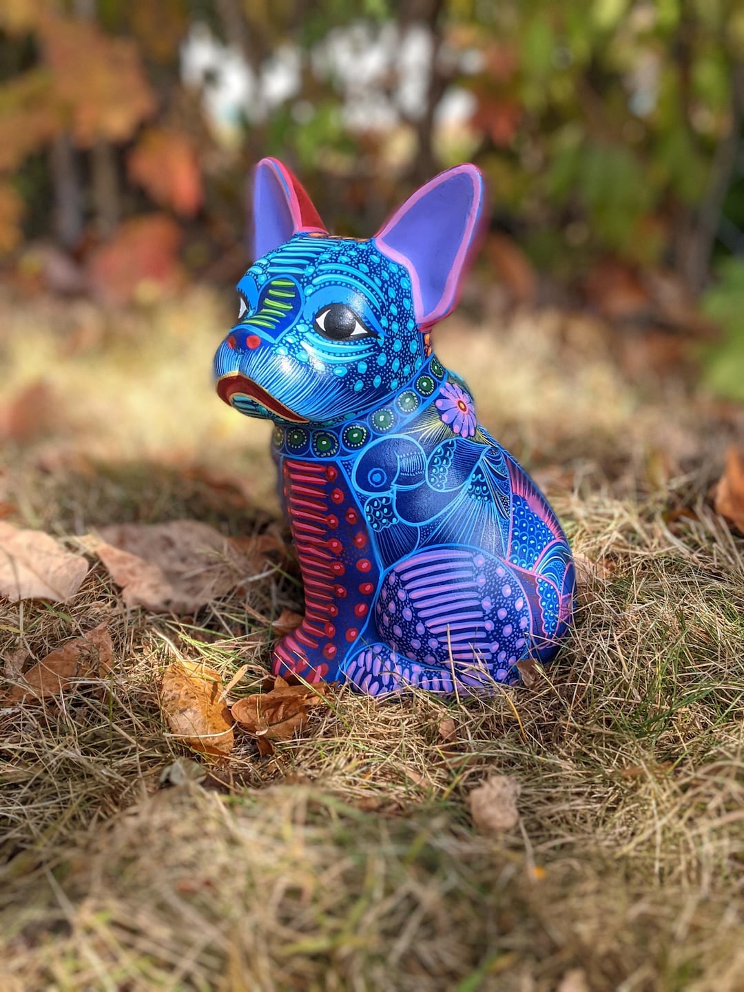 Dog Statue, Frenchie Lovers, French Bulldogs, Mexican Folk Art, Home ...