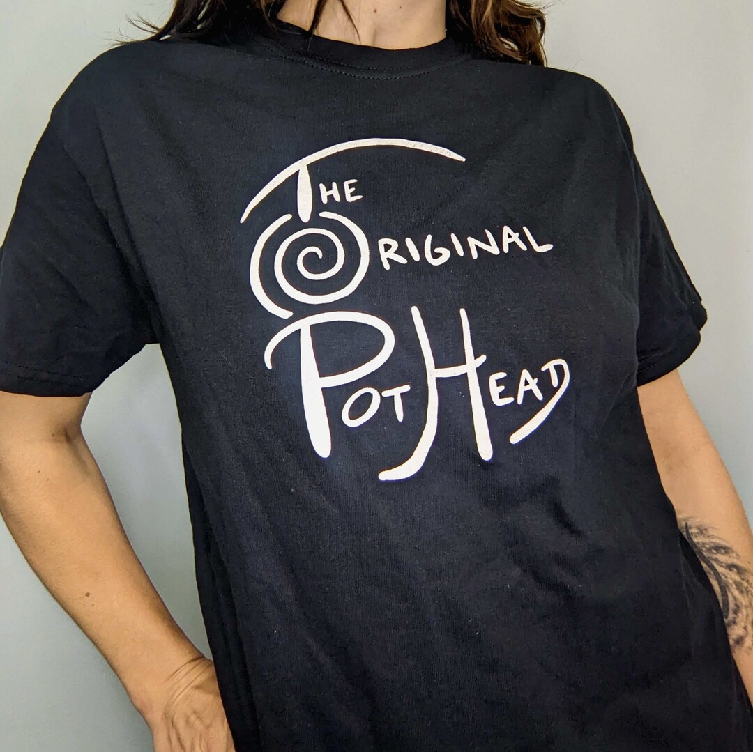 T-shirt, the Original Pothead, Pot Head Gifts, Apparel - Etsy