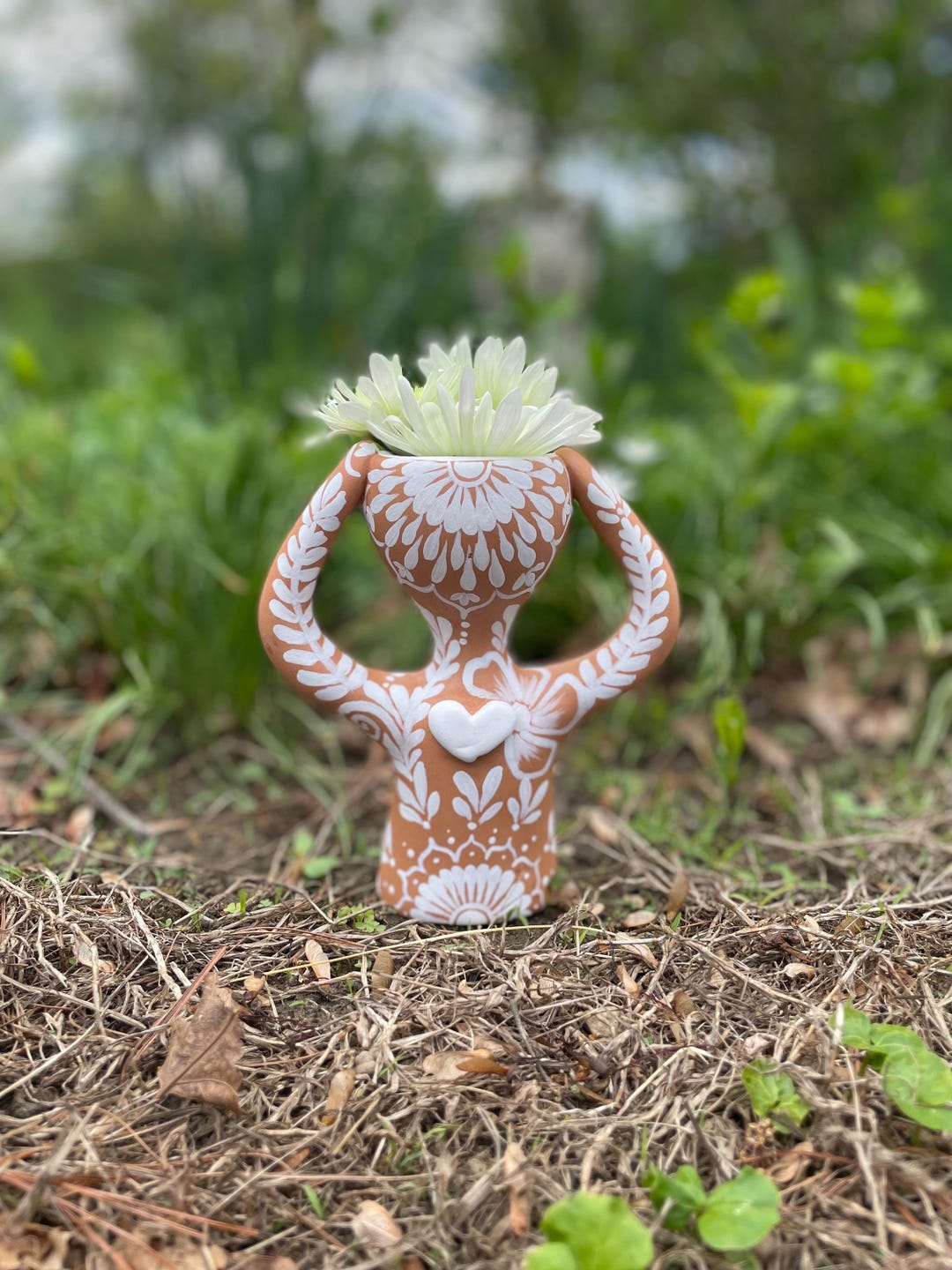 The Original Pothead Planter, Mini Pothead Planter, Mandala, Succulent ...