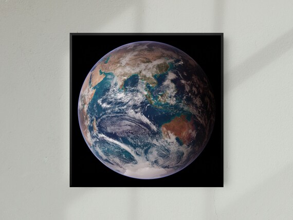 Nasa Blue Marble Print