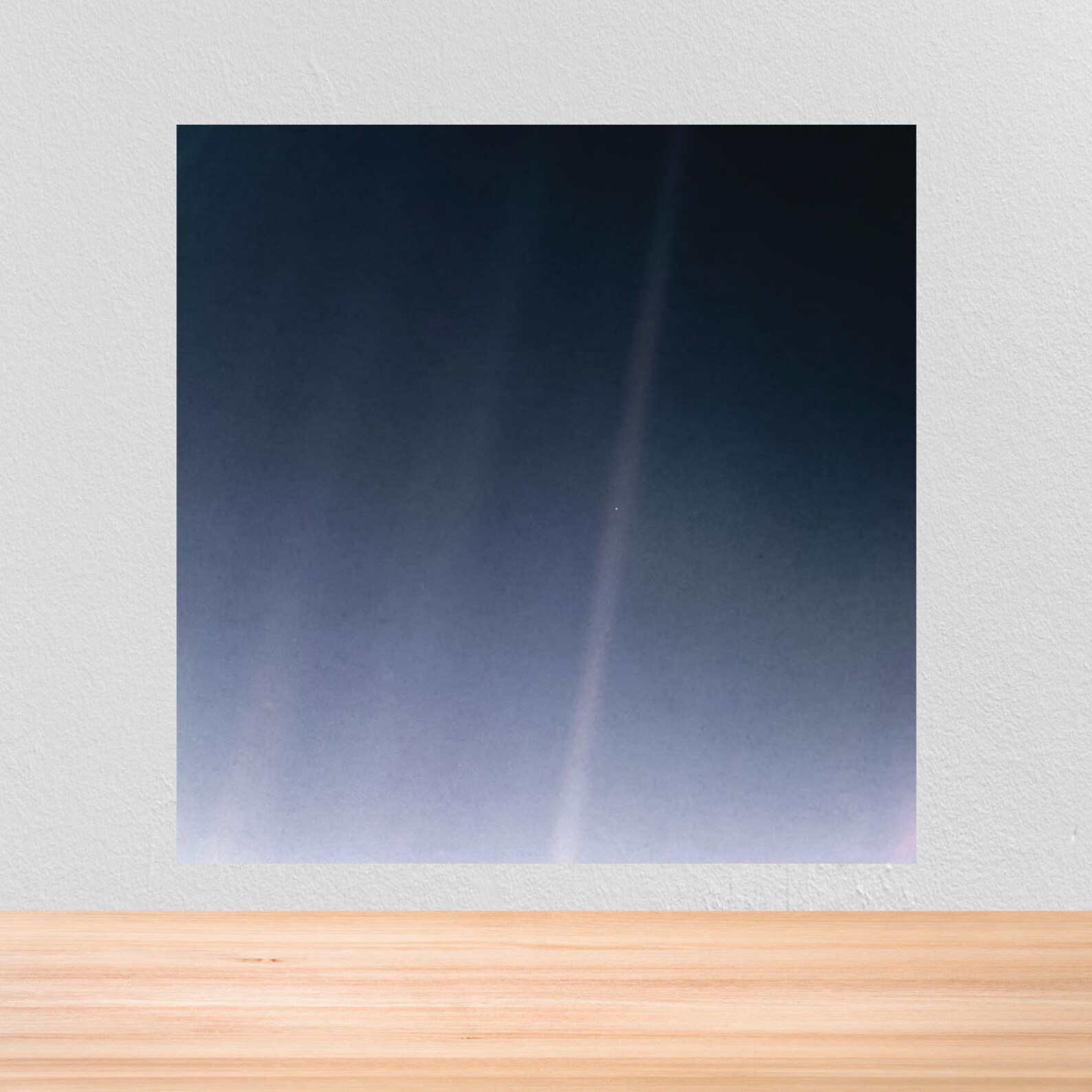 Pale Blue Dot NASA Photography Print Photo Poster of Earth - Etsy
