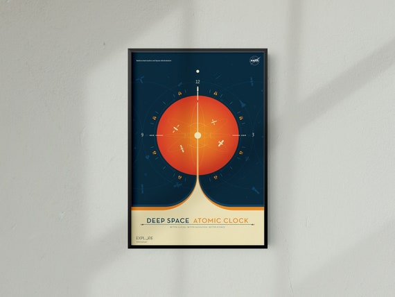 Deep One Retro Space Poster