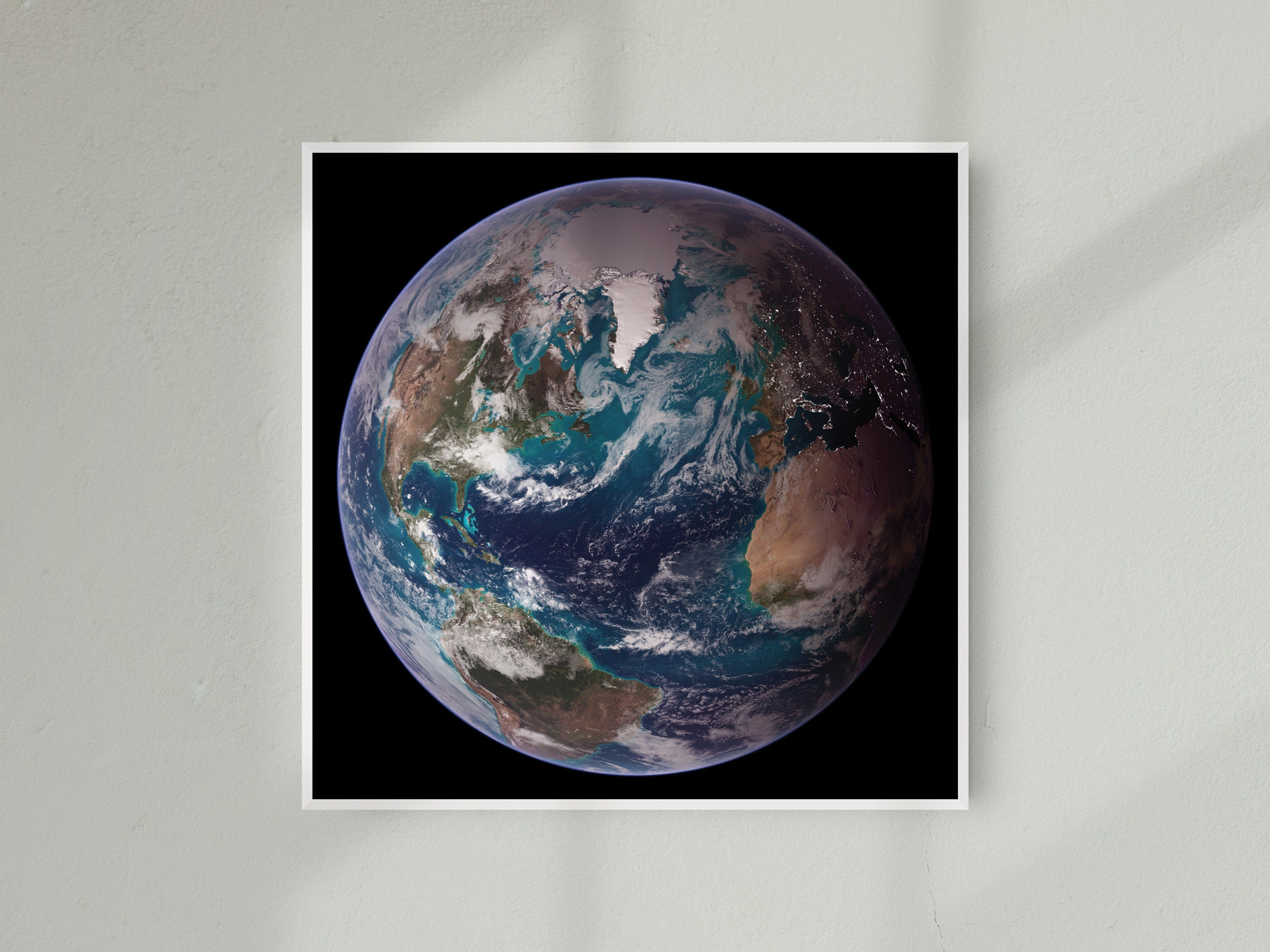 Big Blue Marble Nasa Poster