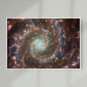 James Webb Space Telescope, M74 Galaxy Space Photo, Milky Way Galaxy ...