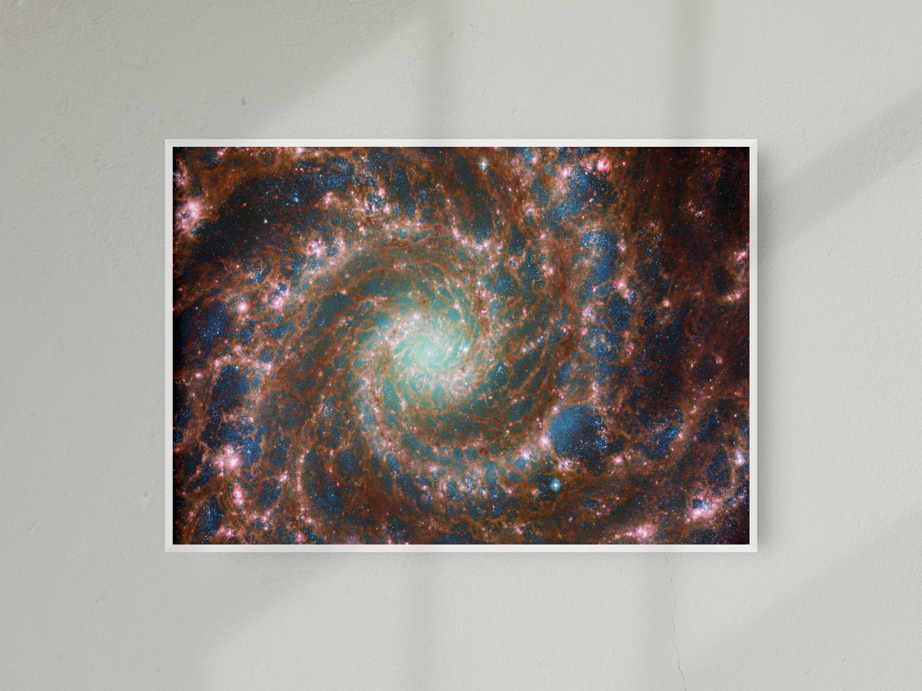 James Webb Space Telescope M74 Galaxy Space Photo Milky Way - Etsy