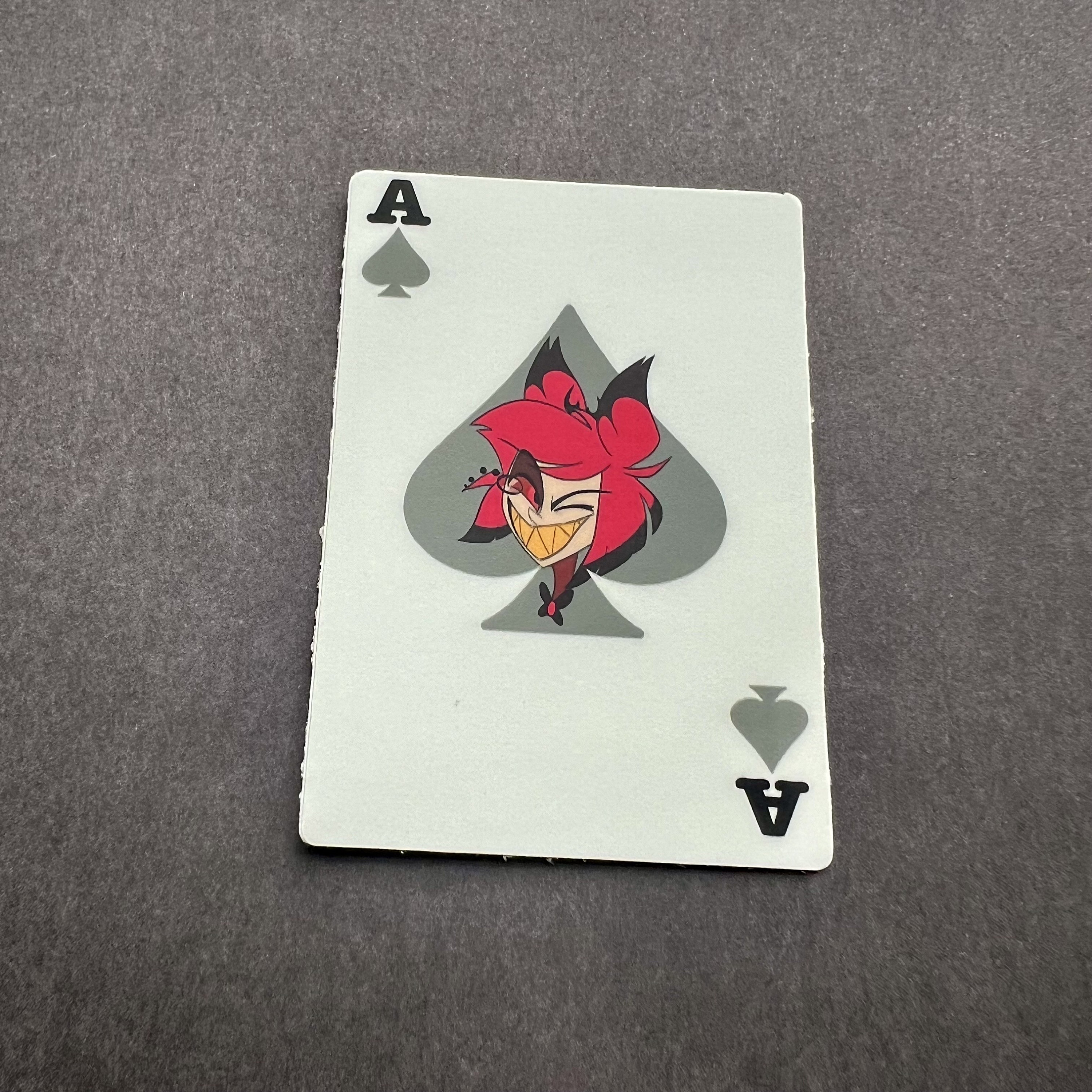 Alastor Sticker Matte Vinyl Sticker Hazbin Hotel Fanart Funny Sticker ...