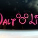 Disney walt Life Car Decal - Etsy