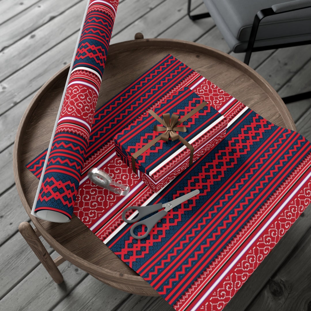 Hmong Grift Wrap Paper Ships in 2 Weeks or Less - Etsy