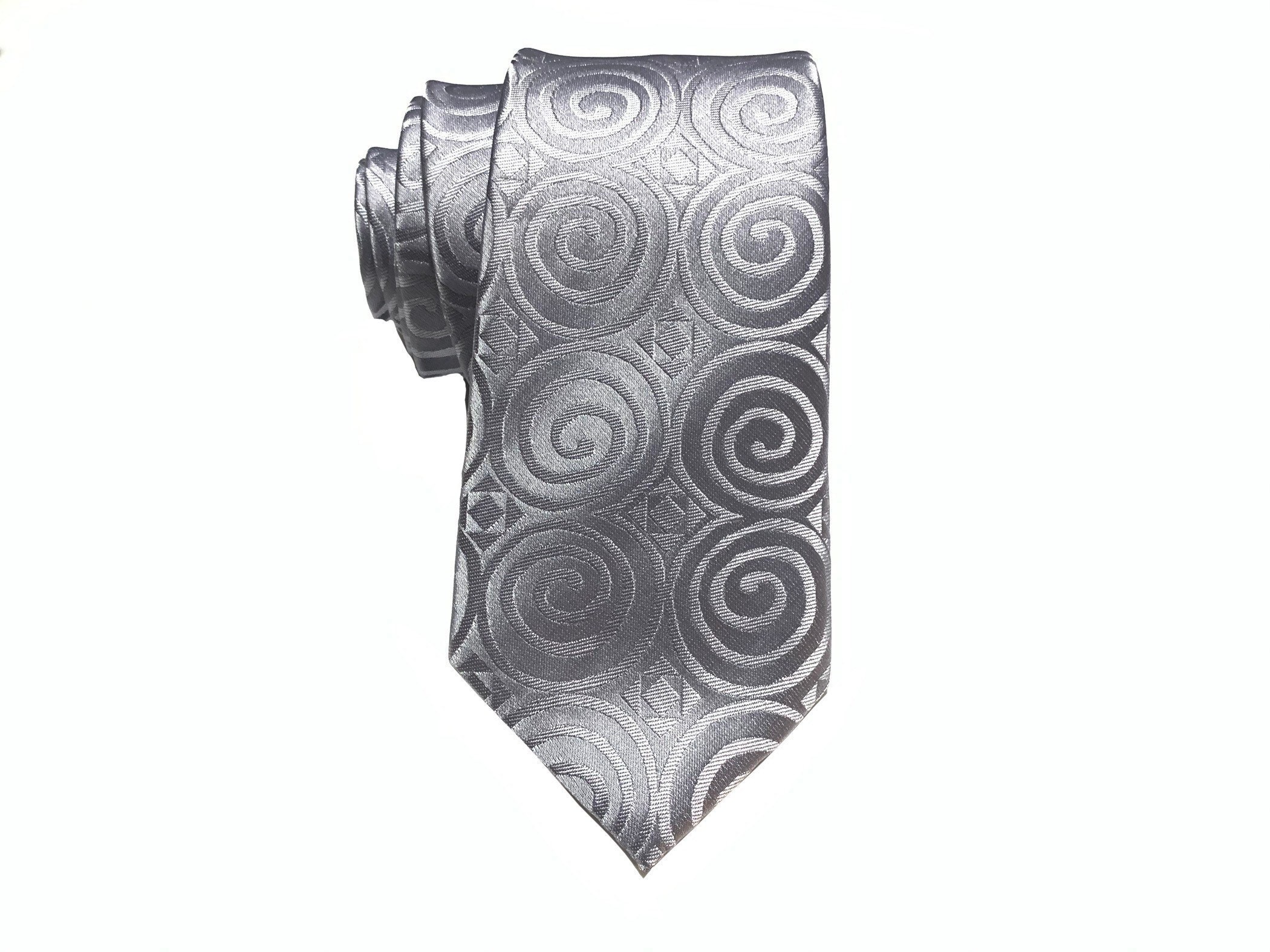 Hmongties.com Hmong Tie john Silver Light Grey - Etsy
