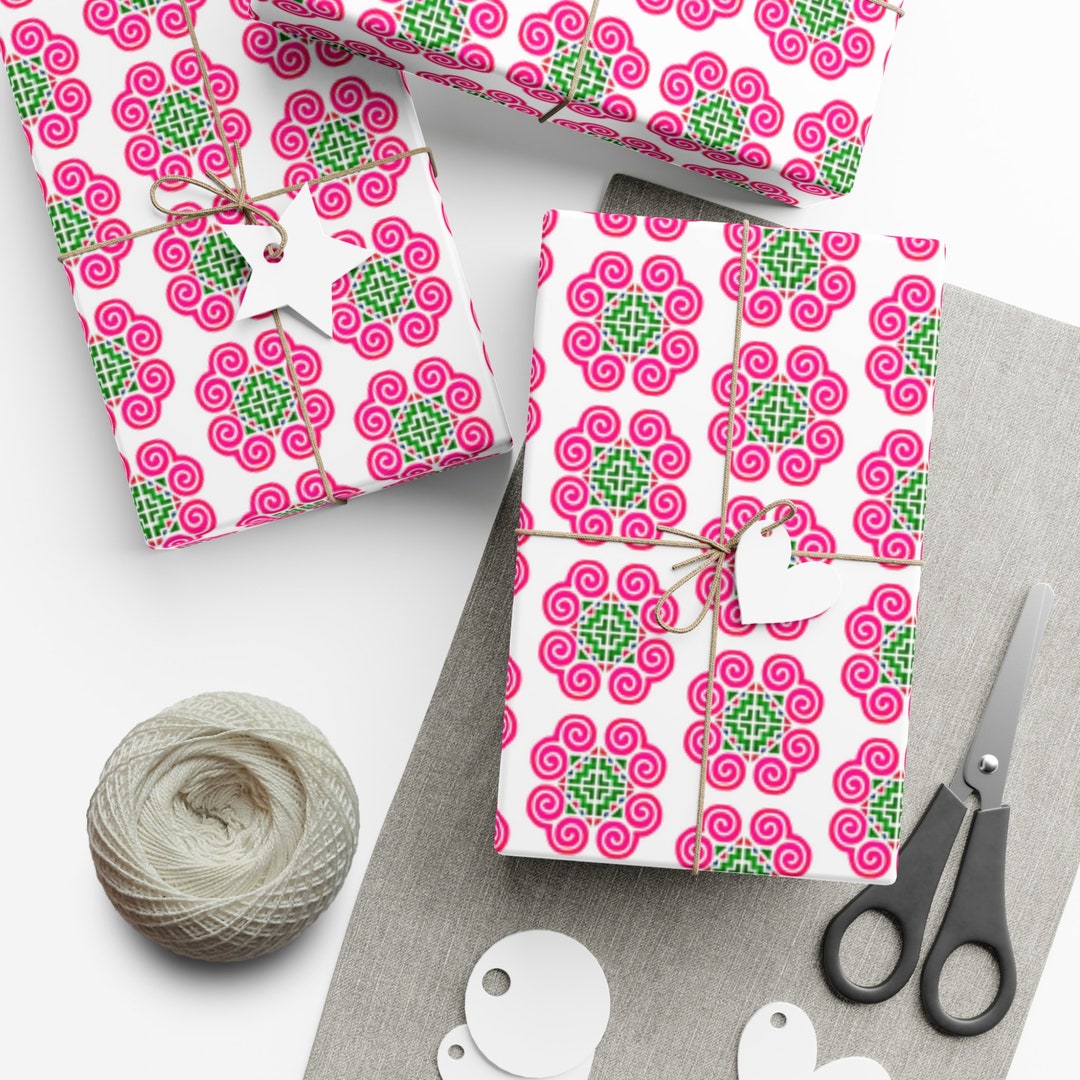 Hmong Grift Wrap Paper Ships in 2 Weeks or Less Https://www.etsy.com ...