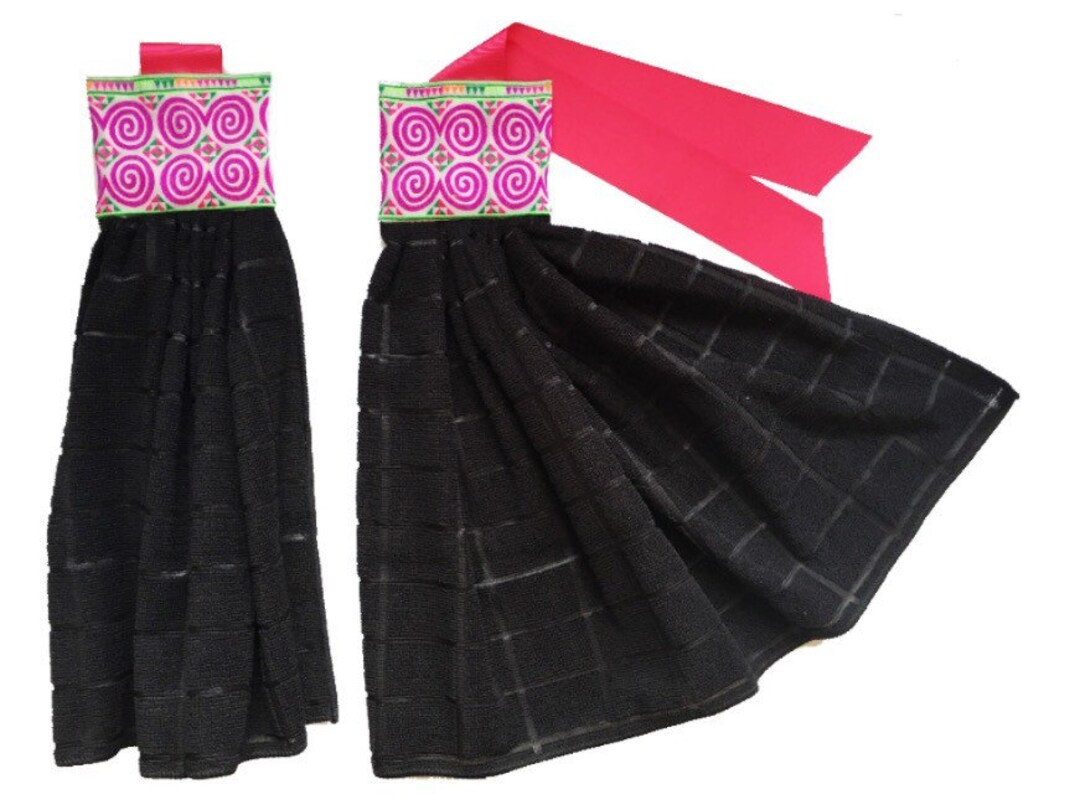 Hmong Kitchen Towel Hmong Towel Set of 2 Hand Towel - Etsy