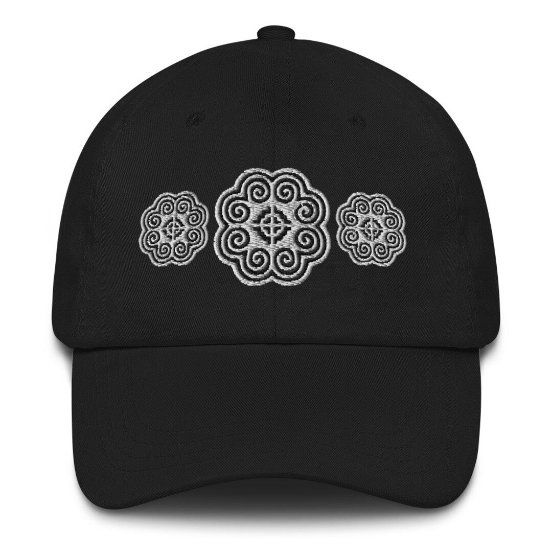 Hmong Hat Elephant Symbol 3 Embroidered Baseball Cap Hmongcreations ...