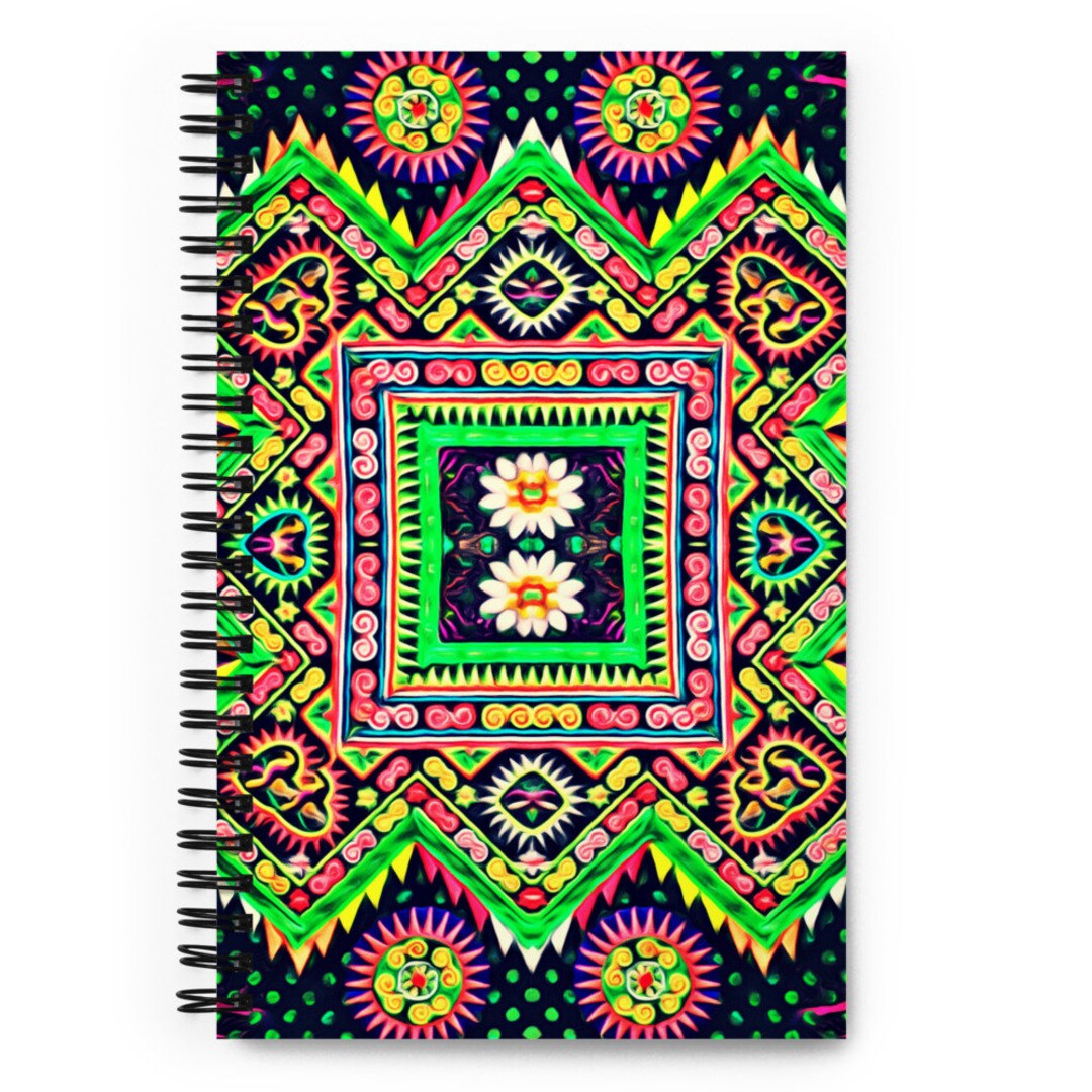 Hmong Spiral Notebook Soft Cover Dotted Paper Printed Preorder Ships in ...