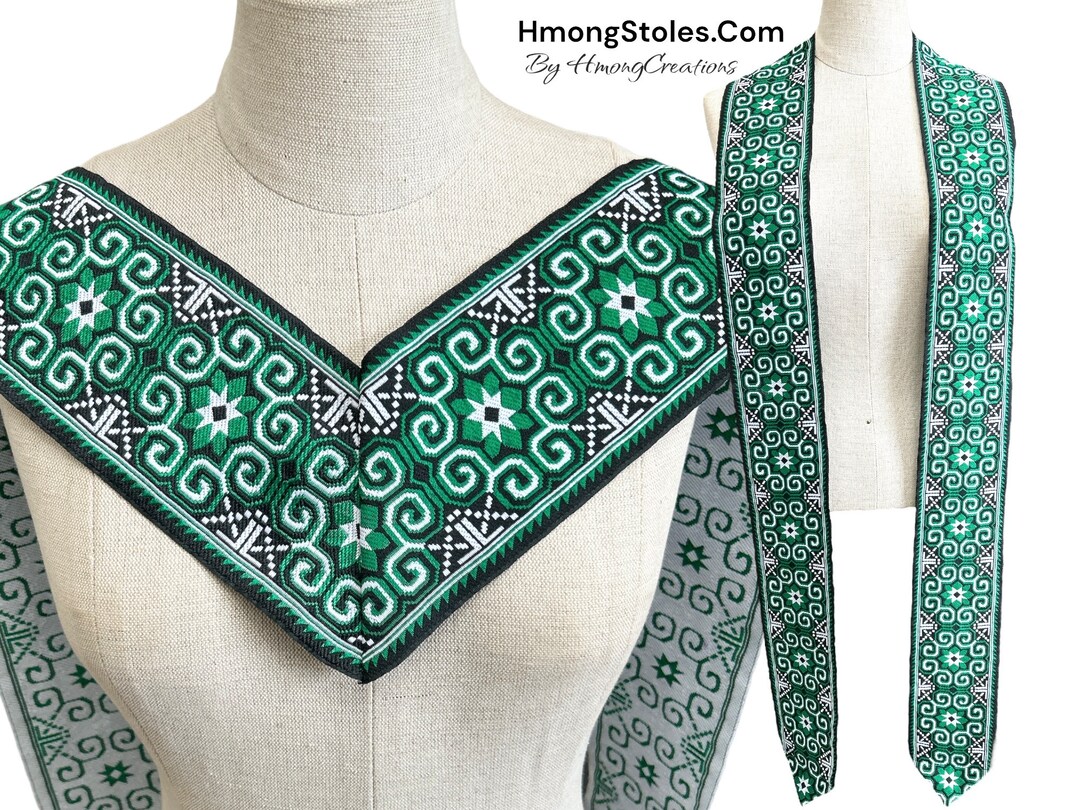 39.99 | Hmongstoles.com | Hmong Graduation Stole | Not Lined | Machine ...