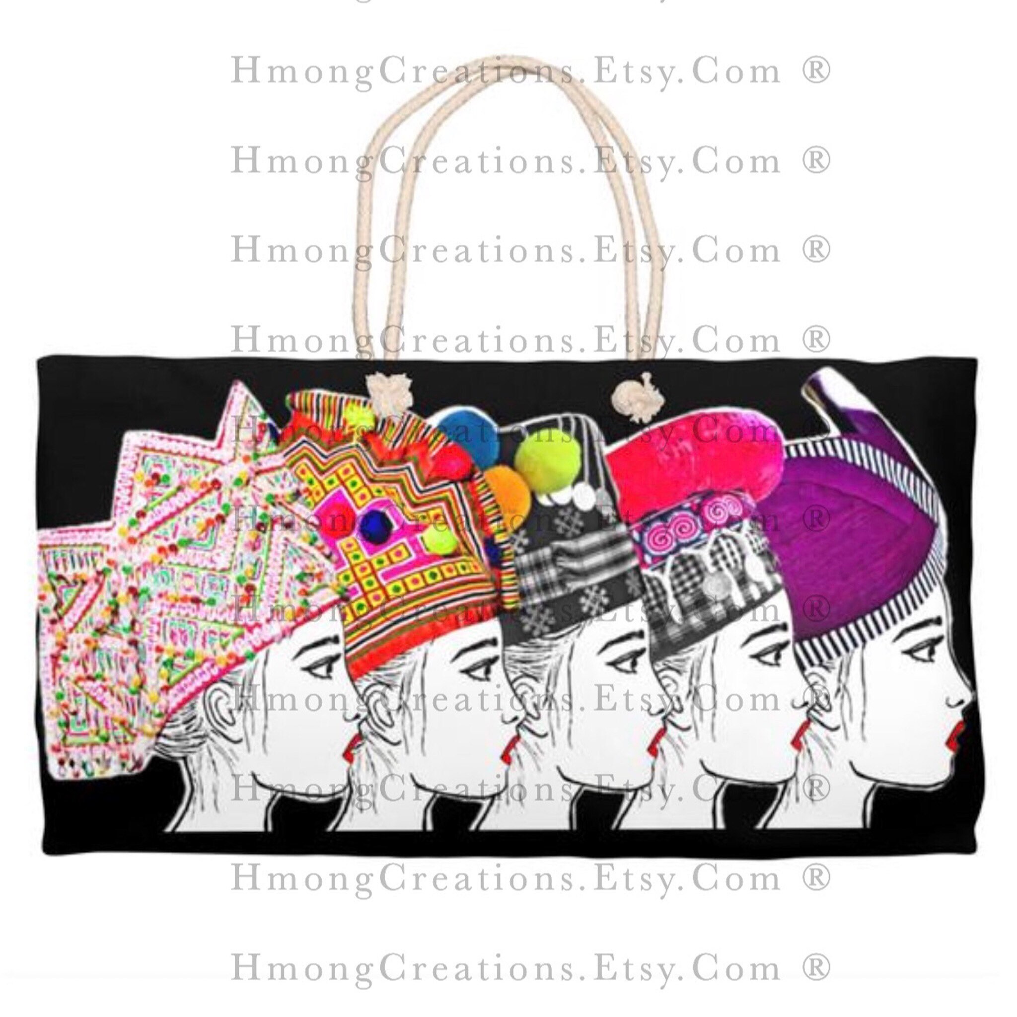 Hmong S Hmong Faces Sisters Print on Both Sides Ships in 7 Weeks Kiki ...