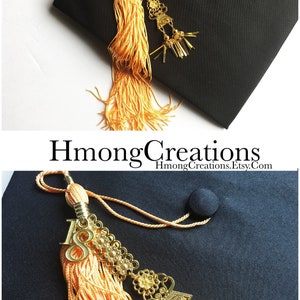 14.99 - Hmong Graduation Tassel | Gold or Silver Color | About 4 Inchs ...