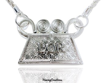 Hmong Necklace Men - Etsy