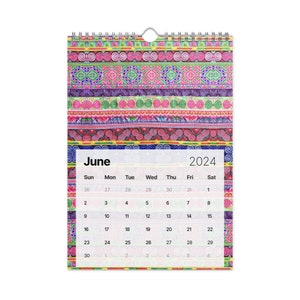 Hmong Wall Calendar (2024) - Etsy