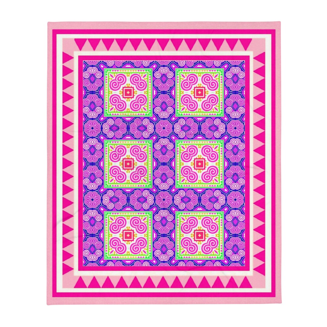 Hmong Throw Blanket 50x60 Inches Ships in 5 Weeks or Less ...