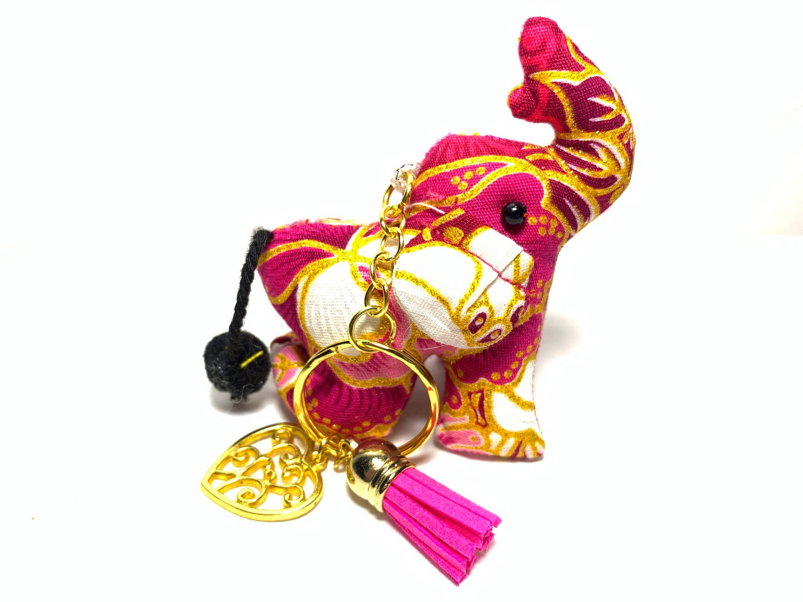 Hmong Keychain Hmong Elephant Keychain Lily | Etsy