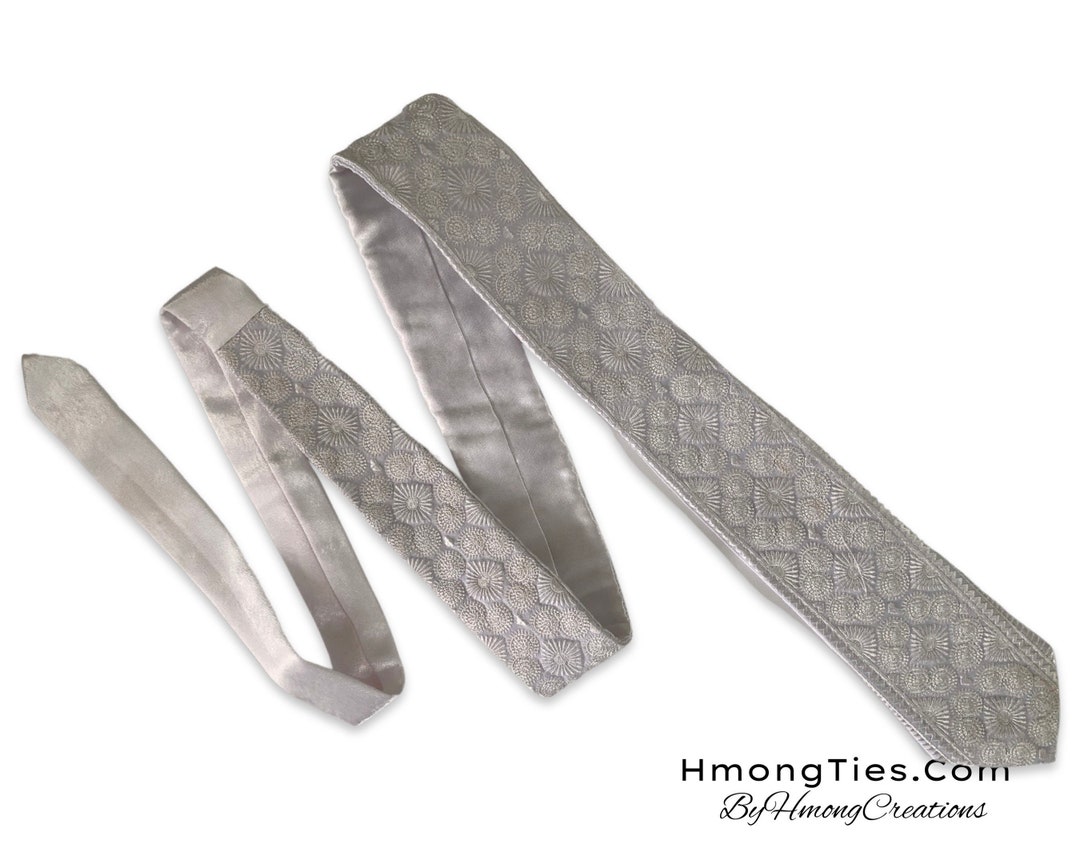 Hmongties.com Hmong Tie john Embroidered - Etsy