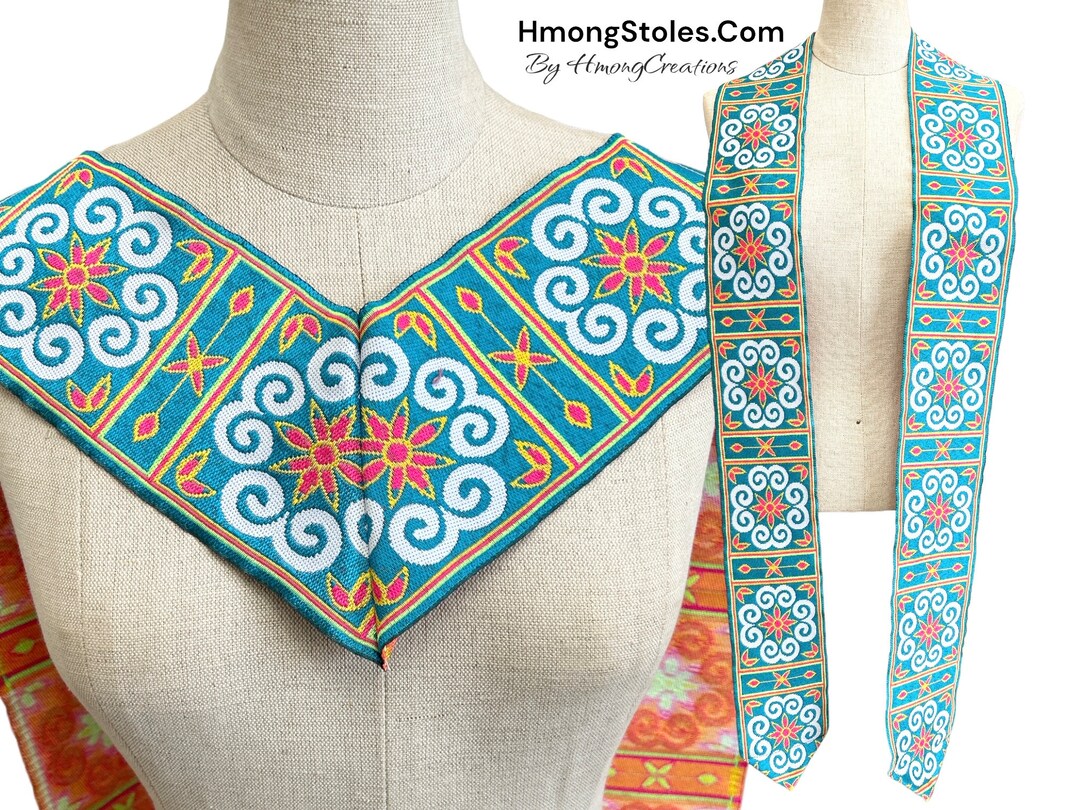 39.99 | Hmongstoles.com | Hmong Graduation Stole | Not Lined | Machine ...