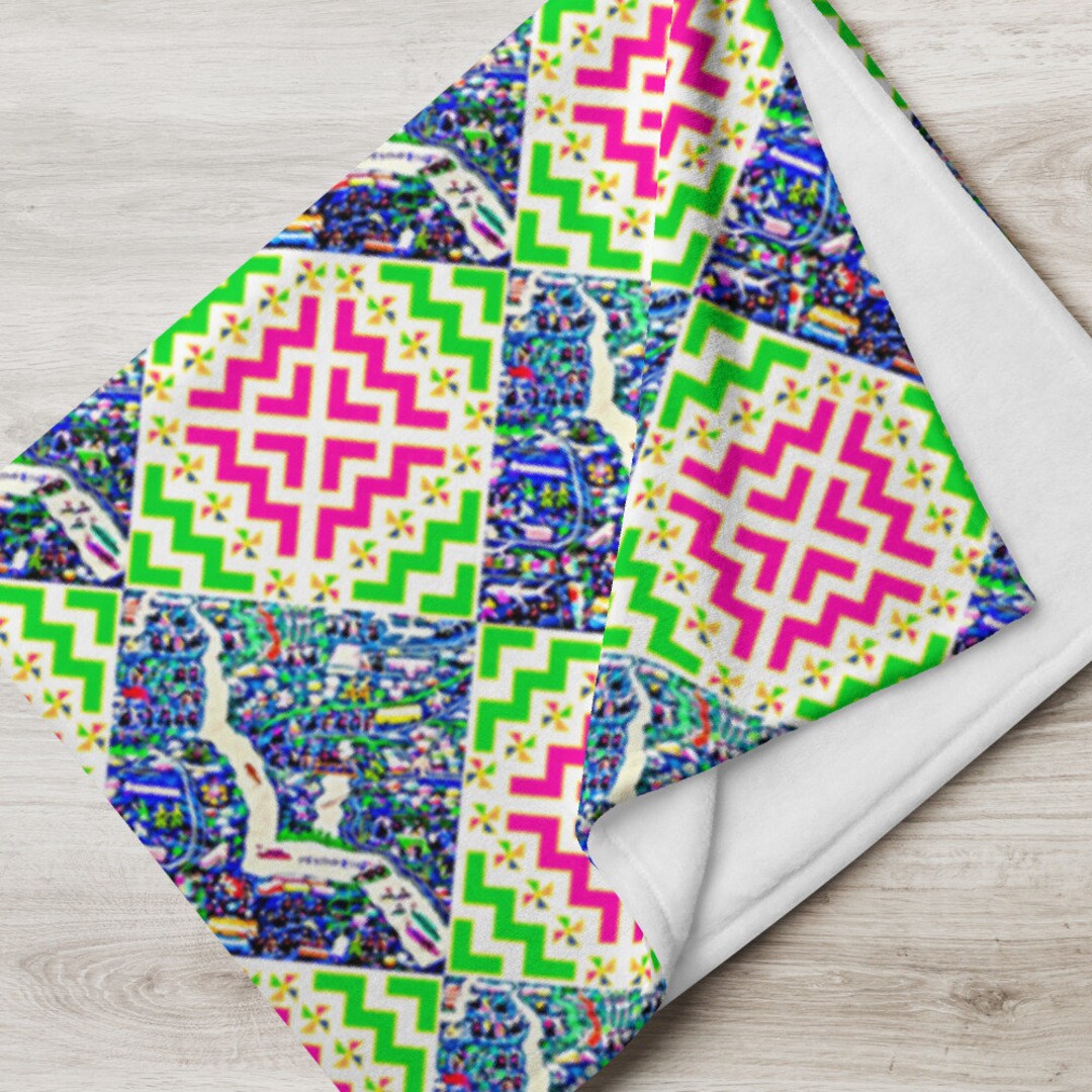 Hmong Blanket - 50 × 60 - Preorder - Ships in 7 Weeks or Less - Soft ...
