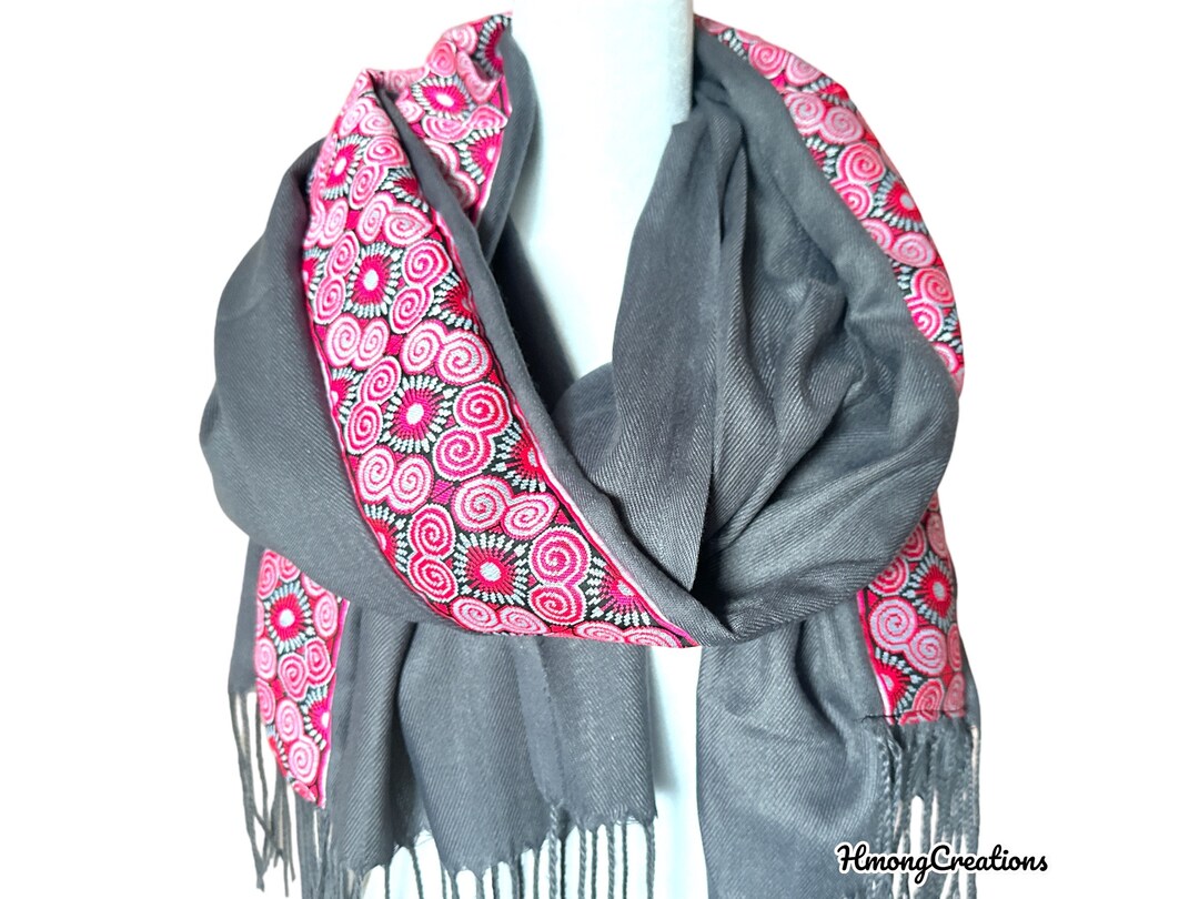 D 29.99 Hmongscarves.com Hmong Scarf Shawl - Etsy