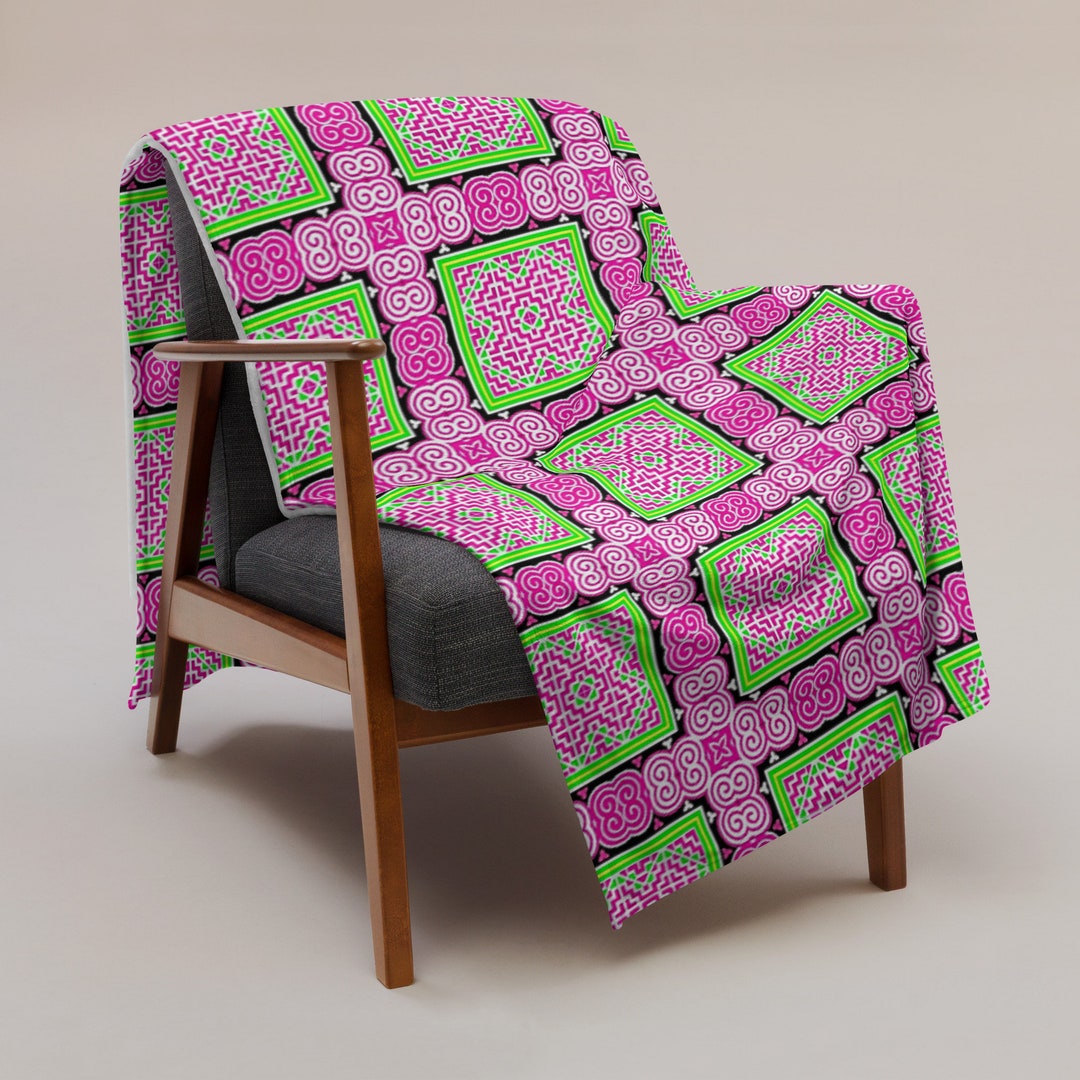 Hmong Throw Blanket Hmongcreations.etsy.com - Etsy