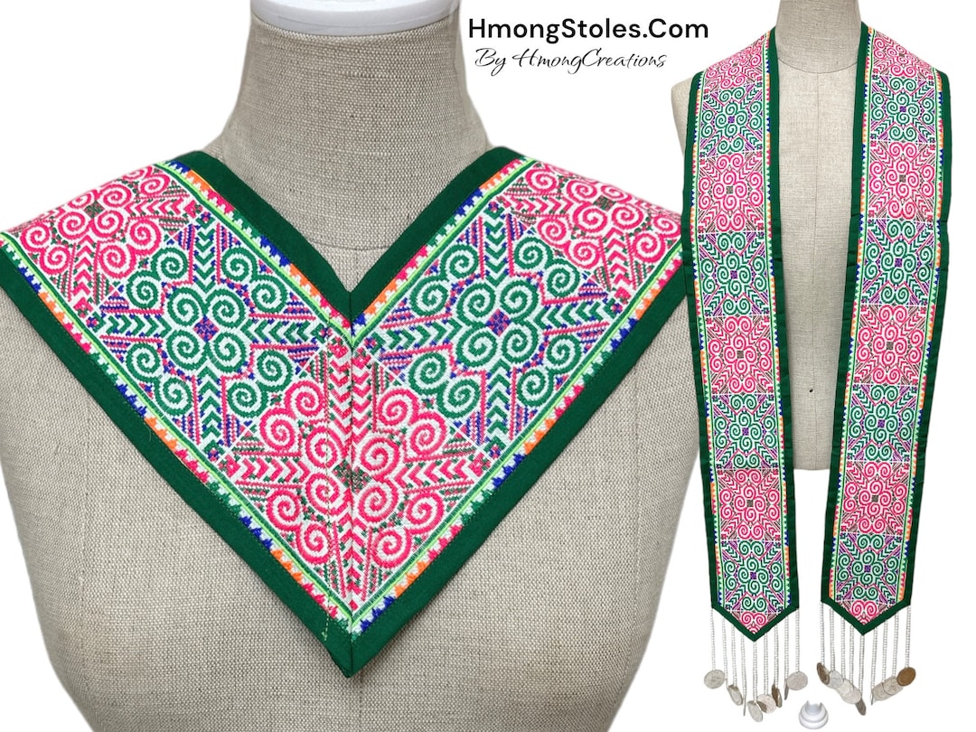X New 64.99 Hmongstoles.com Hmong Graduation Stole Senior Gift Lined ...