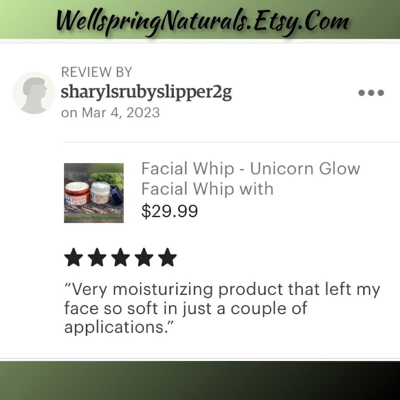 Facial Whip Unicorn Glow Facial Whip With Hyaluronic Acid - Etsy
